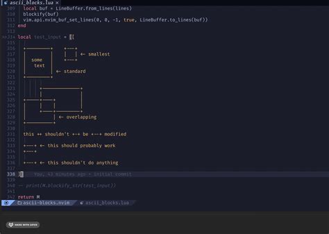 Ascii Blocks Nvim My First Lua Plugin R Neovim