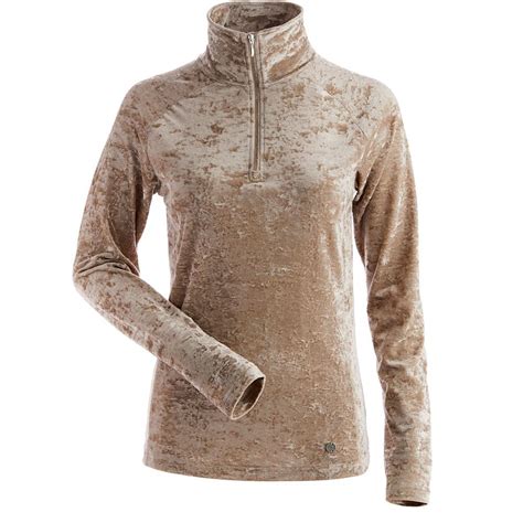 Nils Chloe Base Layer 1 4 Zip T Neck Top Womens