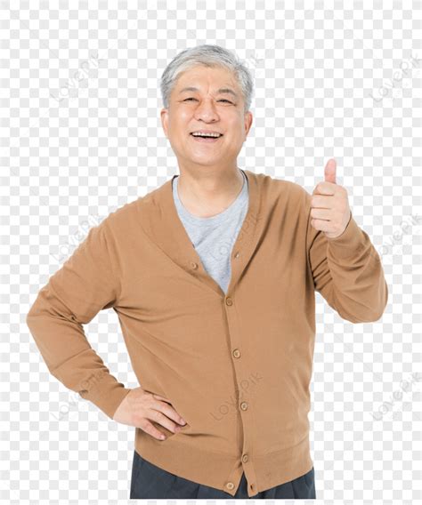 늙은 남자 칭찬 그림 PNG 일러스트 무료 다운로드 Lovepik