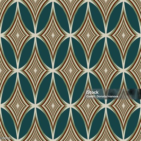 마름모 조각 기하학적 모양과 벡터 원활한 패턴 추상 텍스처입니다 장식 직물 직물 벽지에 대한 디자인 0명에 대한 스톡 벡터 아트 및 기타 이미지 Istock