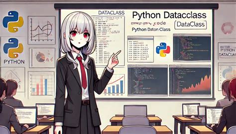 【pythonのdataclass完全ガイド】メモリ最適化やバリデーションを活用した実践的な使い方│pythonプログラミングの世界