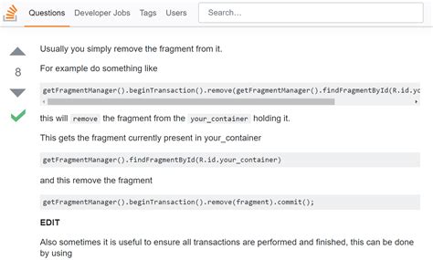 Android Fragment Error When Moving The Same Screen Stack Overflow