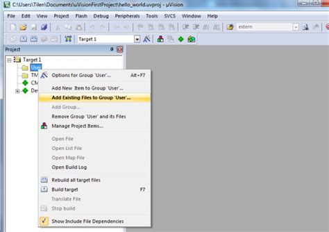 STM F Discovery With CMSIS Library In Keil UVision STM F Discovery