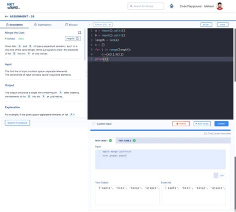 Mahesh P On Linkedin Day48 Of 50daysofcodechallenge At Nxtwave Hi All Today I Have