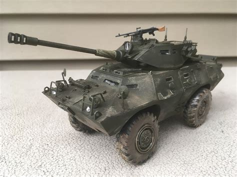 Lav 150 Apc 90mm Cockerill Gun Plastic Model Military Vehicle Kit