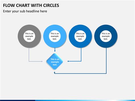 Flow Chart With Circles For PowerPoint And Google Slides PPT Slides