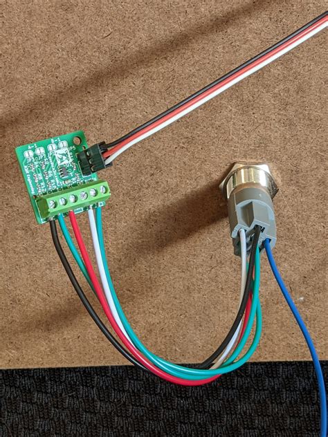 Pushbutton With LED Ring Light N IX Engineering