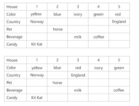 Einstein Riddle Logic Puzzle Mind Your Decisions