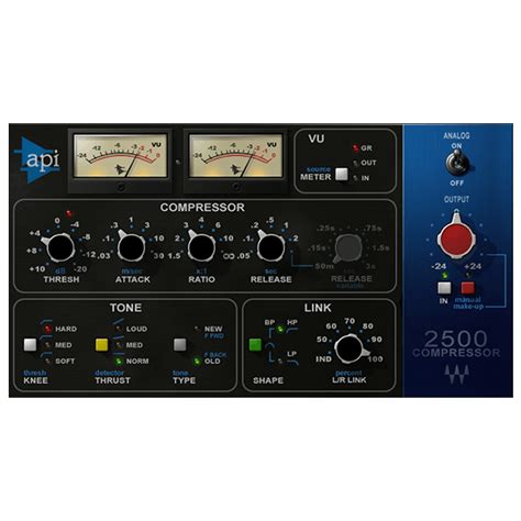 Api 2500 Compressor Plugin Waves Audio