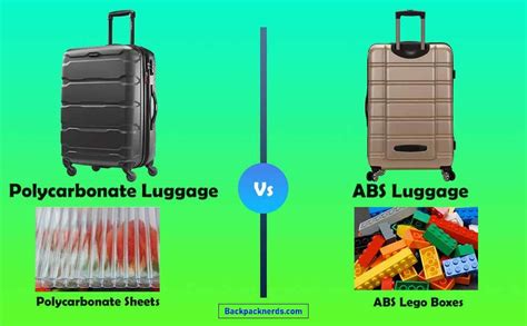 Polycarbonate Vs Abs Luggage Which One Is The Best Luggage Material Backpack Nerds