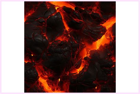 Magma Texture Seamless Pattern Graphic By Forhadx5 Creative Fabrica