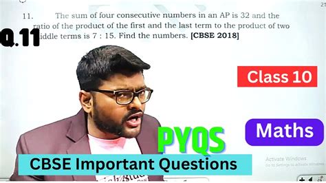 The Sum Of Four Consecutive Numbers In An Ap Is 32 And The Ratio Of The