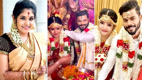 Serial Actress Priya Wedding