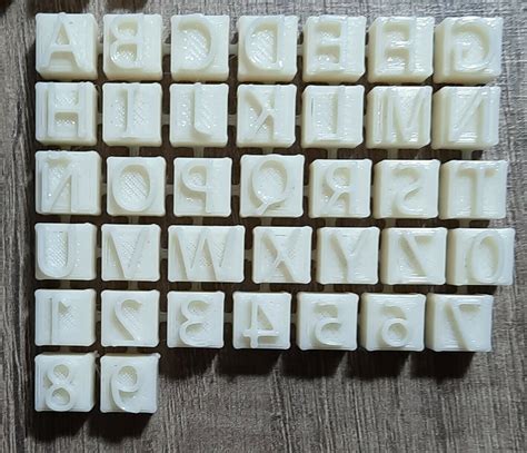 Archivo Stl Gratis Abc Arial 1 Cm 🍪 ・objeto Imprimible En 3d Para Descargar・cults