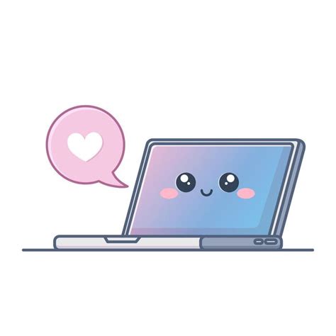 Cute Laptop Vector Art Icons And Graphics For Free Download