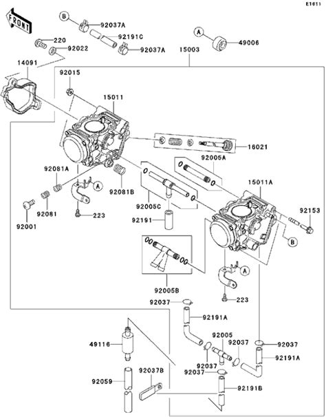 Kawasaki 650 Brute Force Carburetor At Linda France Blog