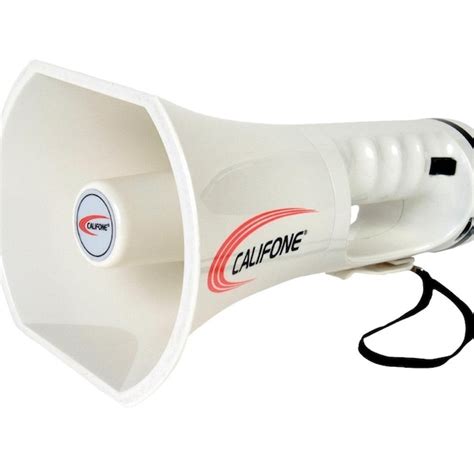 Califone Califone 1544042 Portable Megaphone With 500 Foot Range Uses