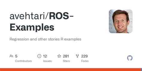 Ros Examples Matching R At Master · Avehtari Ros Examples · Github