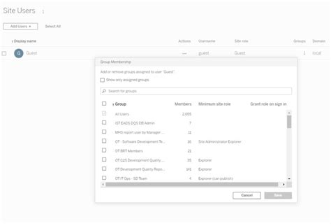 Tableau Server Guest User Access Permission Issue We Enabled Guest User Option On The Server