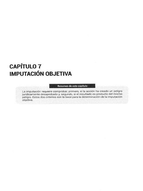 Imputacion Objetiva Lectura Pdf