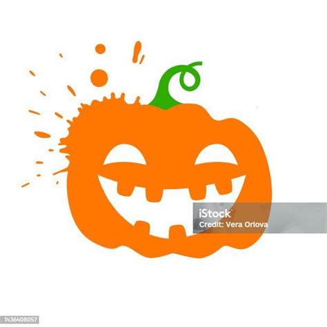 미소와 박쥐가있는 호박 카트론 호박 랜턴 할로윈 벡터 일러스트 레이 션 Political Party에 대한 스톡 벡터 아트 및 기타 이미지 Political Party