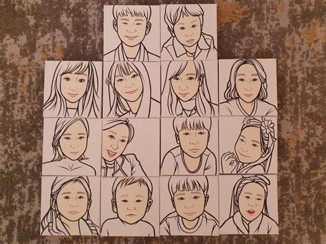 셀프 팝아트초상화 Diy키트 자화상 그리기 세트 아이디어스