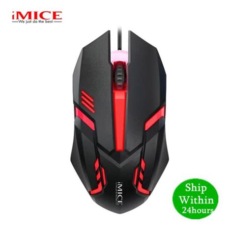 M6 Professional Wired Gaming Mouse Wired Usb Optical Led Ergonomic Game Mice 1000dpi For Pc