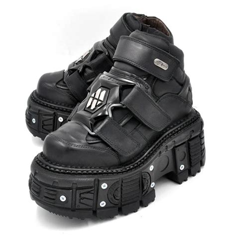 Chaussures Noir New Rock M-TANK008-C2 - New Rock Paris
