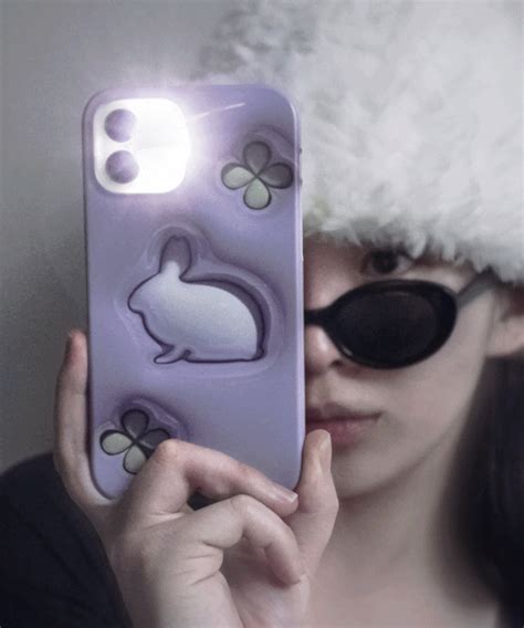 슬림하드 3d 클로버 유광 키치 예쁜 토끼 보라색 봄 아이폰 갤럭시 케이스 하드케이스 모음 시리즈 모음전 에이블리