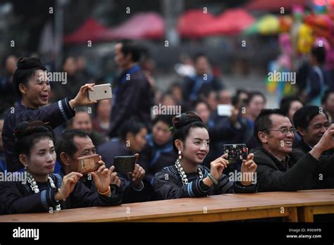 Rongjiang Rongjiang China 20th Dec 2018 Rongjiang China People Of