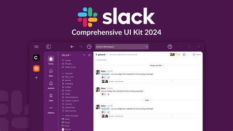 Slack Ui Kit 2024 Figma