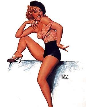 Vintage Pinups Earl Moran Porn Pictures XXX Photos Sex Images PICTOA