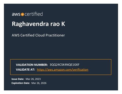 Raghavendra Khamitkar On Linkedin Awscertified Awscloud Infoscion Infosys