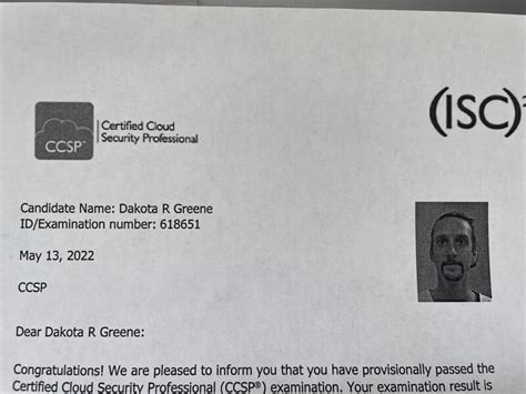 Dakota Greene Cissp Ccsp On Linkedin Cloudsecurity Cissp Ccsp 26