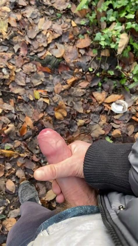 Guy Baited Into Wanking Outdoors Thisvid Com