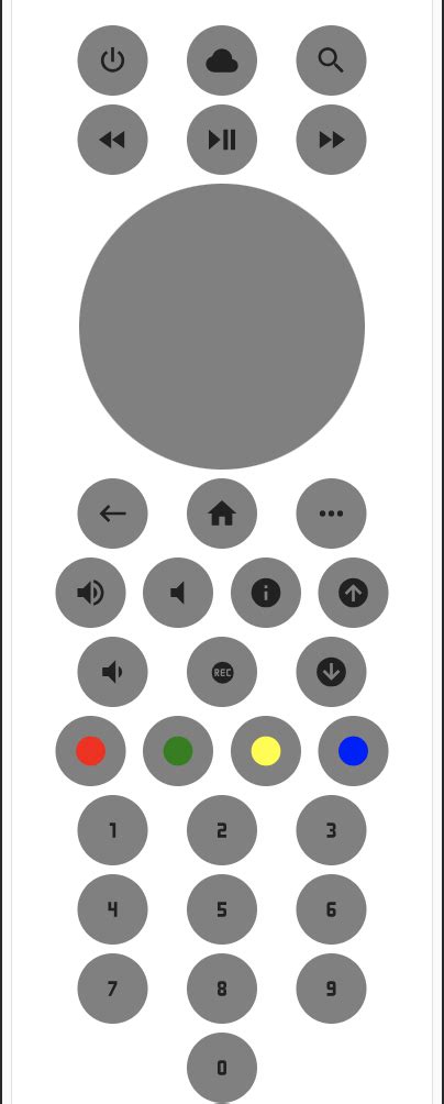 Universal Remote Card Buttons Touchpads Sliders And Keyboards For Multiple Platforms Page