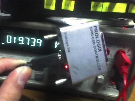 Multimeter Recordings With The Prologix Gpib Usb Controller Allan