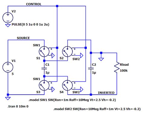 Explore Negative Voltage Using Ltspice And A Negative Voltage Generator