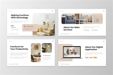 Perabot Furniture Powerpoint Template Presentation Templates Graphicriver
