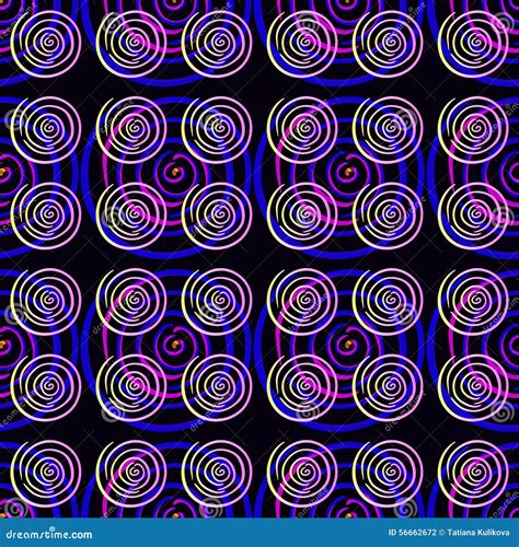 Endless Abstract Vector Ornament Stock Vector Illustration Of