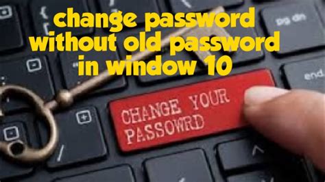 How To Reset Password With Old Password Youtube