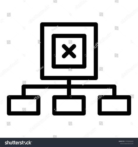 Api Scheme Icon Outline Api Scheme Stock Vector Royalty Free