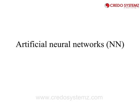 Artificial Neural Networks Ann Pdf Physics Science