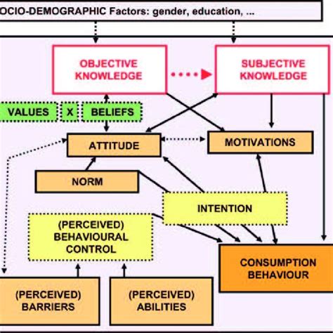 Correlation Between Subjective And Objective Knowledge In Relation To Download Scientific