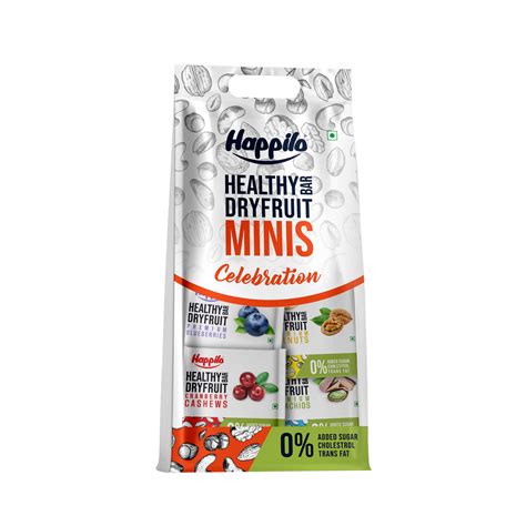 Buy Healthy Dry Fruit And Nut Bars From Online Store In India Happilo