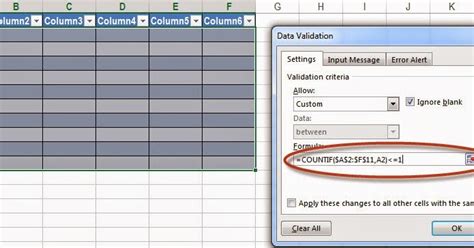 Excel 707 Excel Made Easy How To Prevent Duplicate Entries In Excel