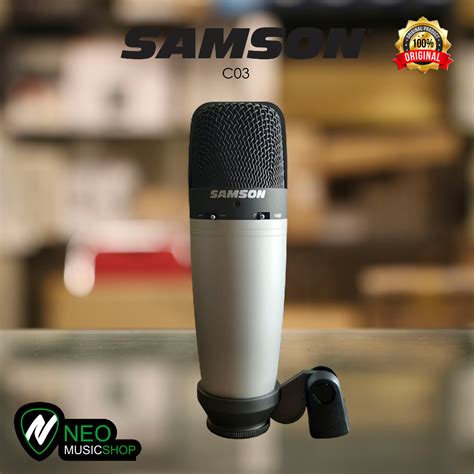 Jual Samson C03 C 03 Condenser Microphone Shopee Indonesia