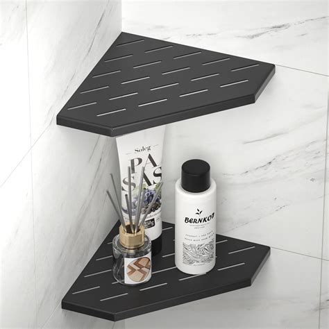 Schluter Pentagonal Corner Shelf For Tiled Walls Floral