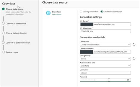Importing Snowflake Data To Microsoft Fabric Using A Data Pipeline
