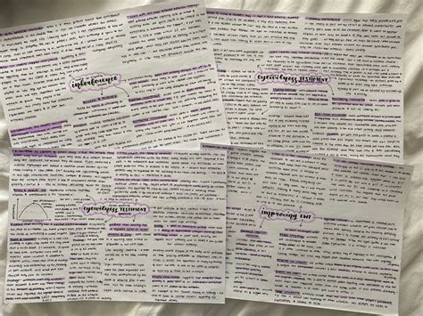 A Level Psychology Memory Revision AQA Etsy